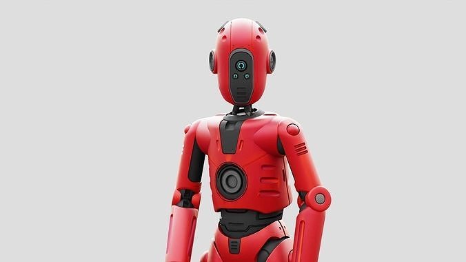 PROTOCOL DROID C-5 DS RIGGED 3D model rigged | CGTrader