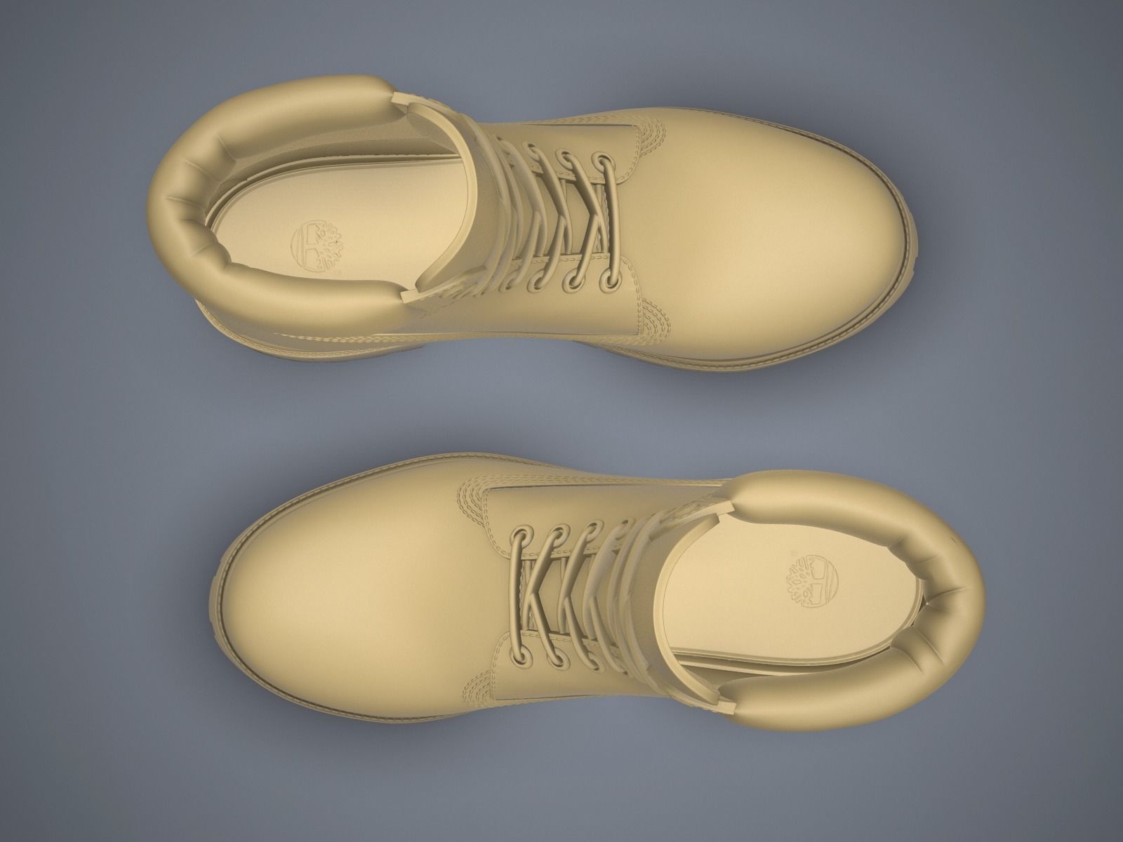 Timberland Premium 6-inches boots-3d printable 3D model 3D printable ...