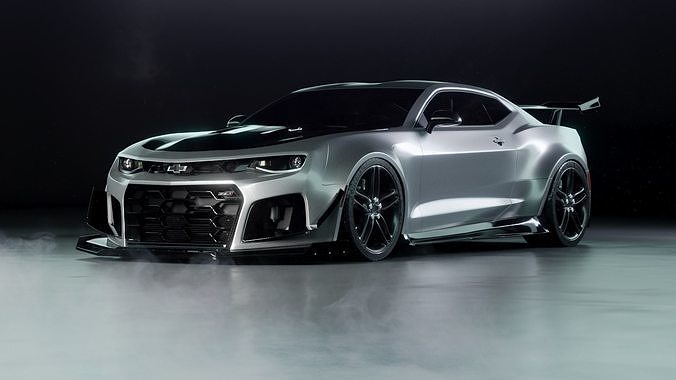 High-Poly Chevrolet Camaro ZL1 3D model | CGTrader
