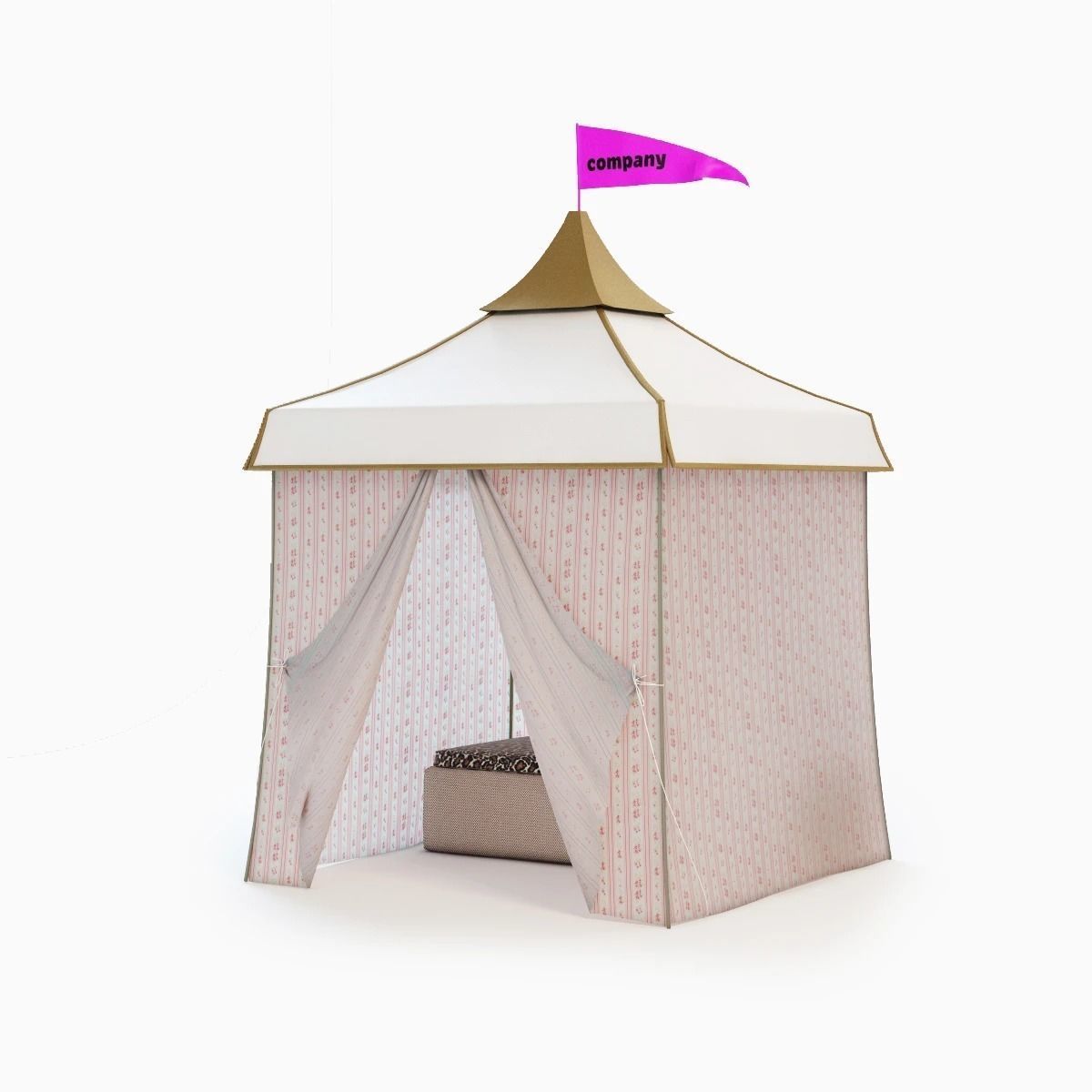 Cabana Tent 3D model | CGTrader
