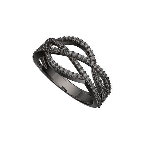 Crimped cross ring - Ready to print 3D model 3D printable | CGTrader