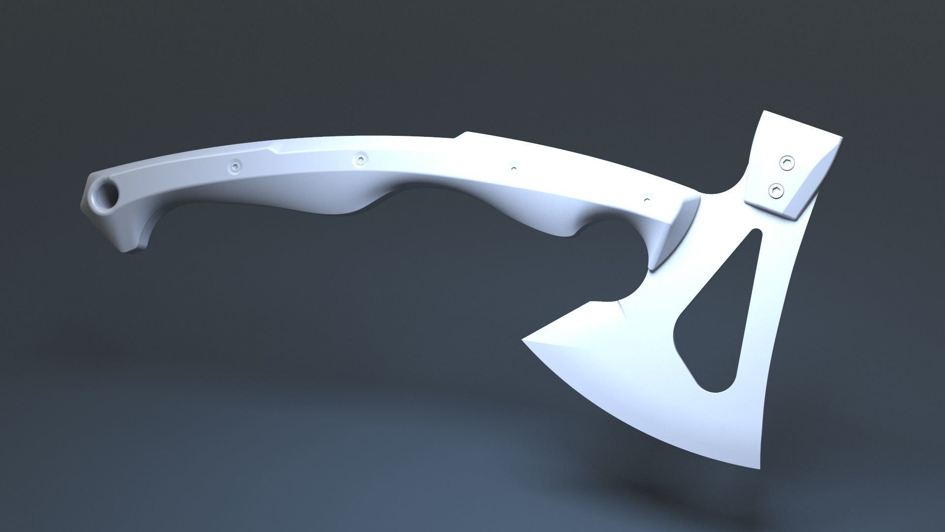 Hunting and combat modern Axe 3D model | CGTrader