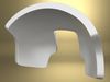 Airsoft Ops Core SLAAP armor helmet plate Hollow body 3D model 3D ...