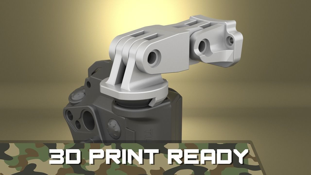 Airsoft TILO-3Z Andres Defence Mount System 3D model 3D printable ...