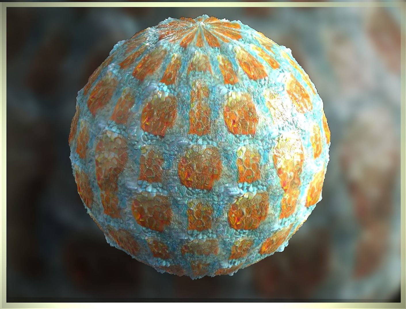 Texture PBR Skin Creature Alien Seamless Material SBSAR 4k Texture 55 ...