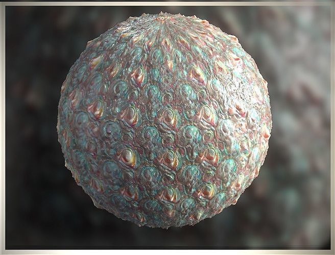 Texture PBR Skin Creature Alien Seamless Material SBSAR 4k Texture 49 ...