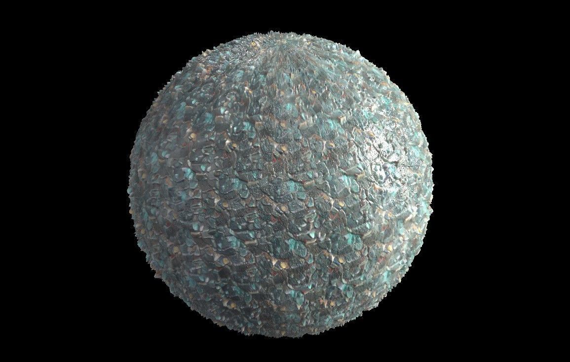 Texture PBR Skin Creature Alien Seamless Material SBSAR 4k Texture 20 ...