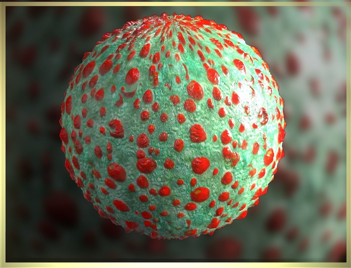 Texture PBR Skin Creature Alien Seamless Material SBSAR 4k Texture 07 ...