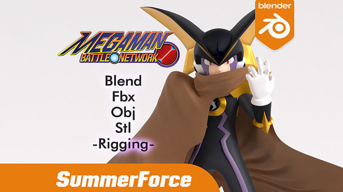 Bass EXE 3D Model 3D model rigged | CGTrader