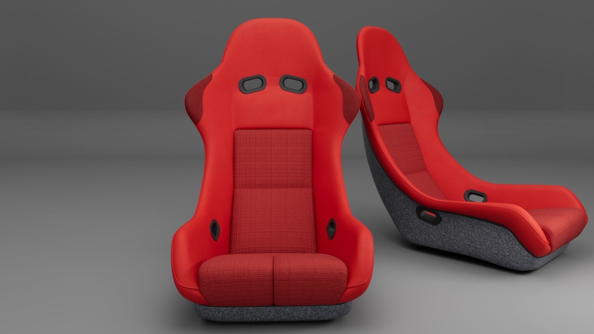 3D model Car Seat Bucket-Seat VR / AR / low-poly | CGTrader