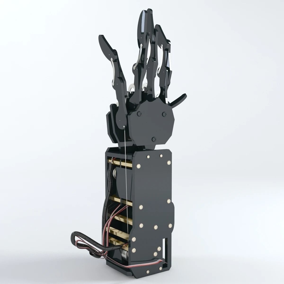 Industrial Robotic Arm Bionic Robot 3D model | CGTrader
