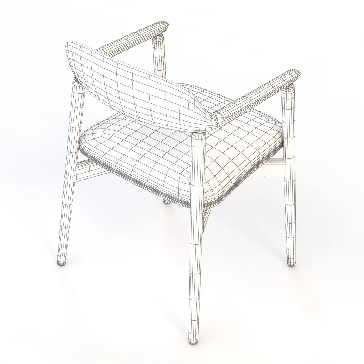 Herman Miller Cross Hatch Side Chair 3D model | CGTrader
