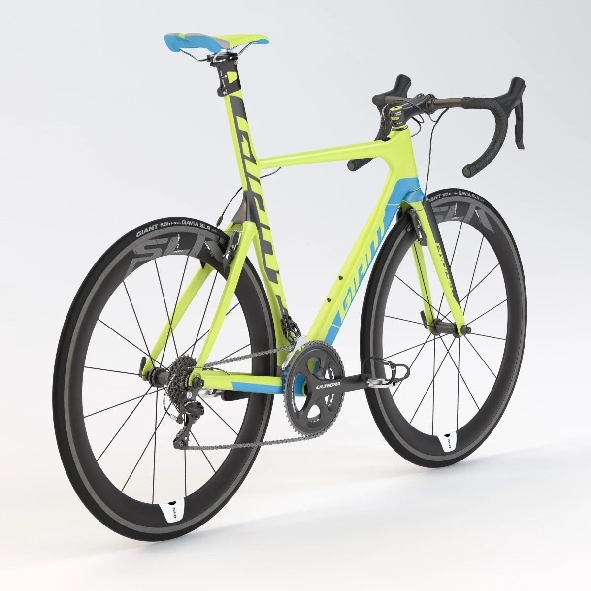 Giant Propel Advanced Sl-2 Green-Blue Sprinter Bicycle 3D model | CGTrader