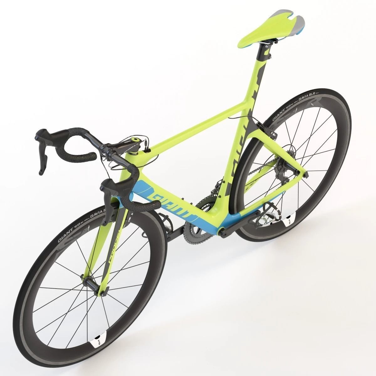 Giant Propel Advanced Sl-2 Green-Blue Sprinter Bicycle 3D model | CGTrader