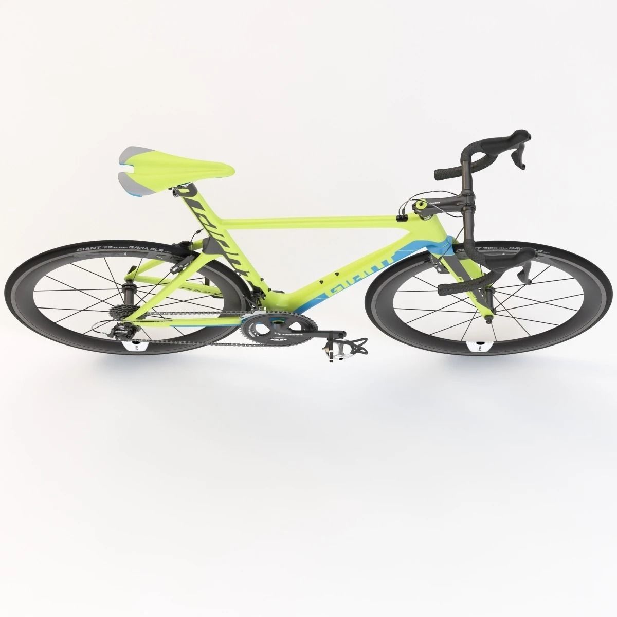 Giant Propel Advanced Sl-2 Green-Blue Sprinter Bicycle 3D model | CGTrader