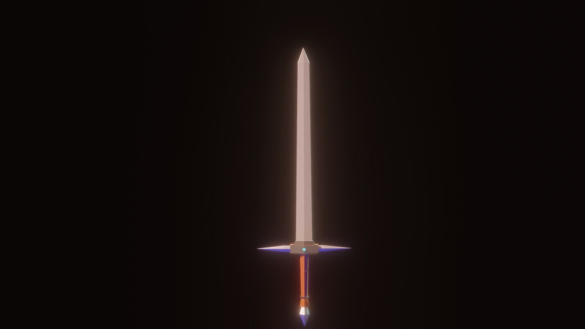Medival Long Sword 3D model | CGTrader