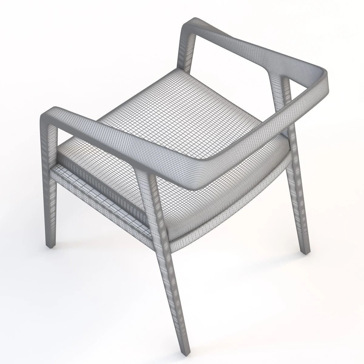 Full Twist Side Chairs Geiger 3D model | CGTrader