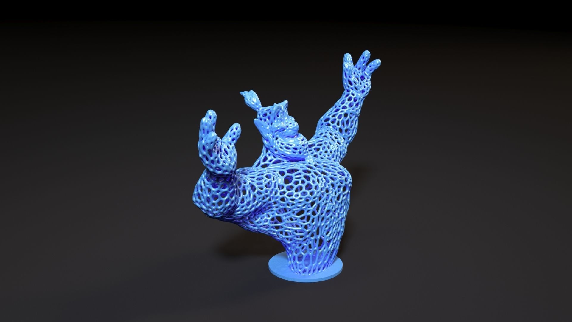 Aladdin Genie 3D model 3D printable | CGTrader