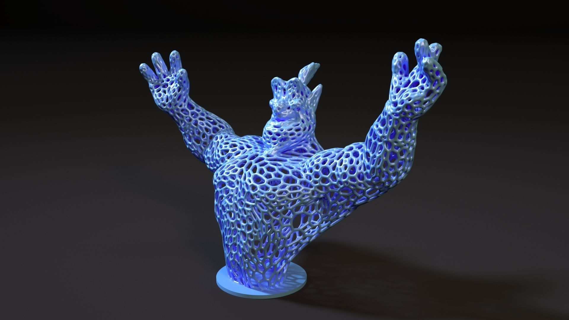 Aladdin Genie 3D model 3D printable | CGTrader