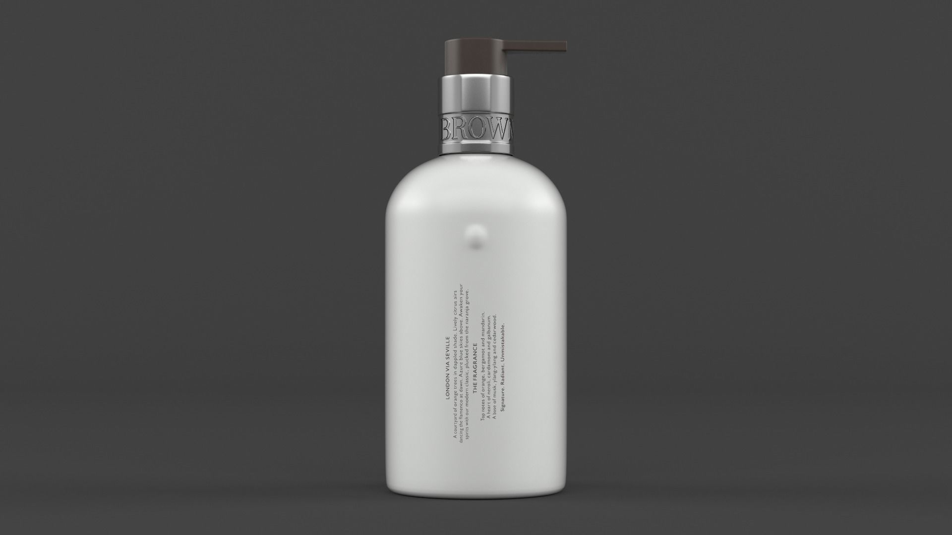 Hand Lotion 3D model | CGTrader