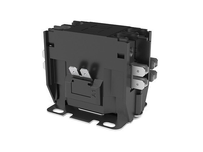 Electrical contactor 3D model | CGTrader