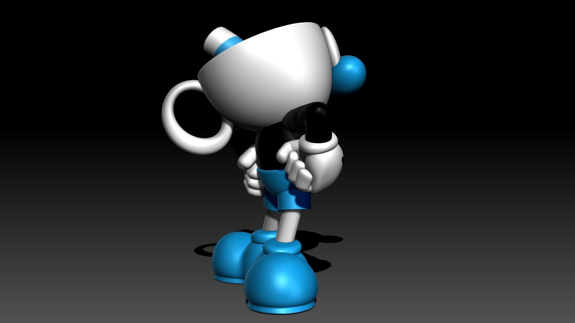 Mugman 3D model 3D printable | CGTrader