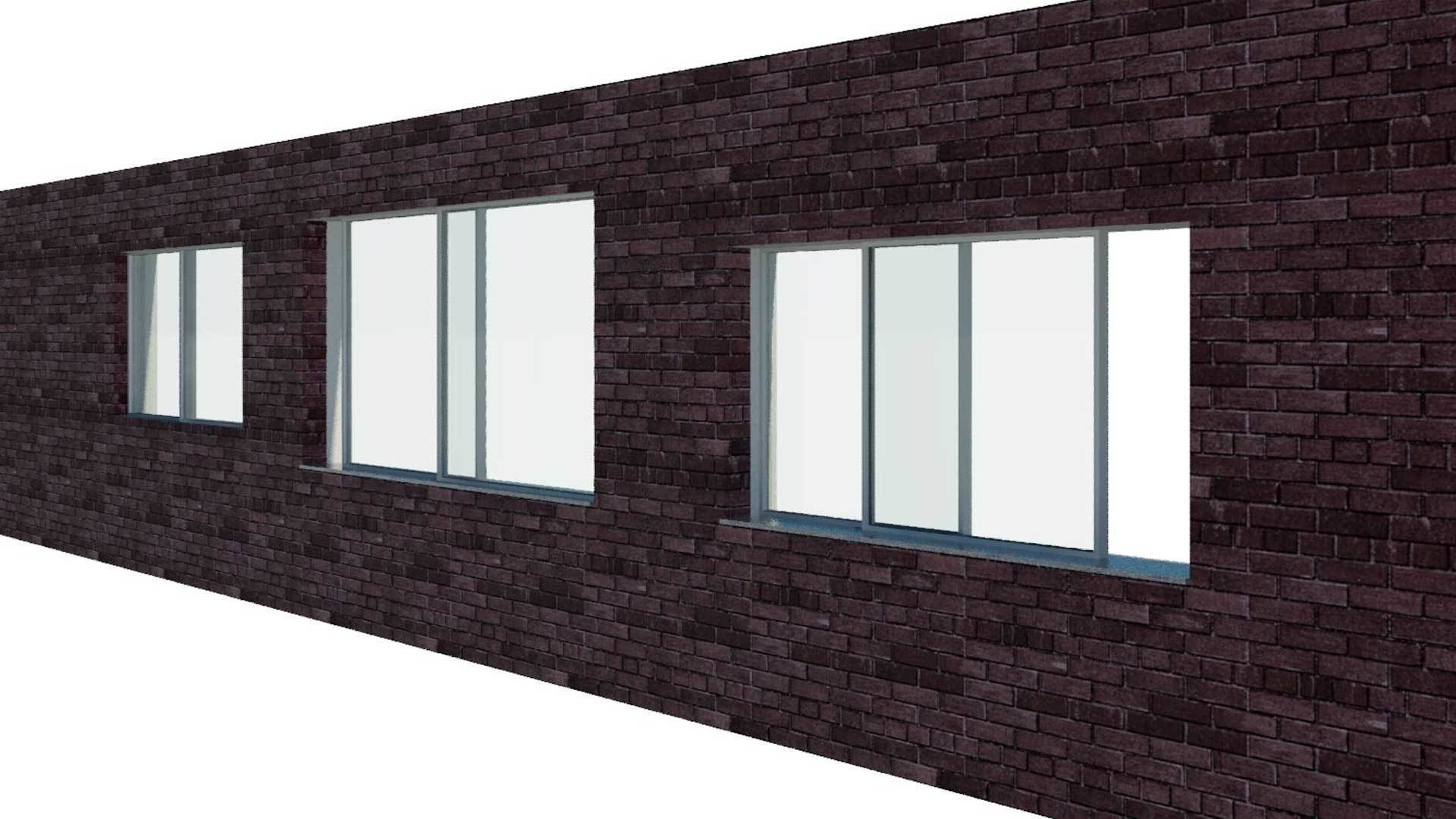 Double Sliding Window Revit Family 3D model | CGTrader