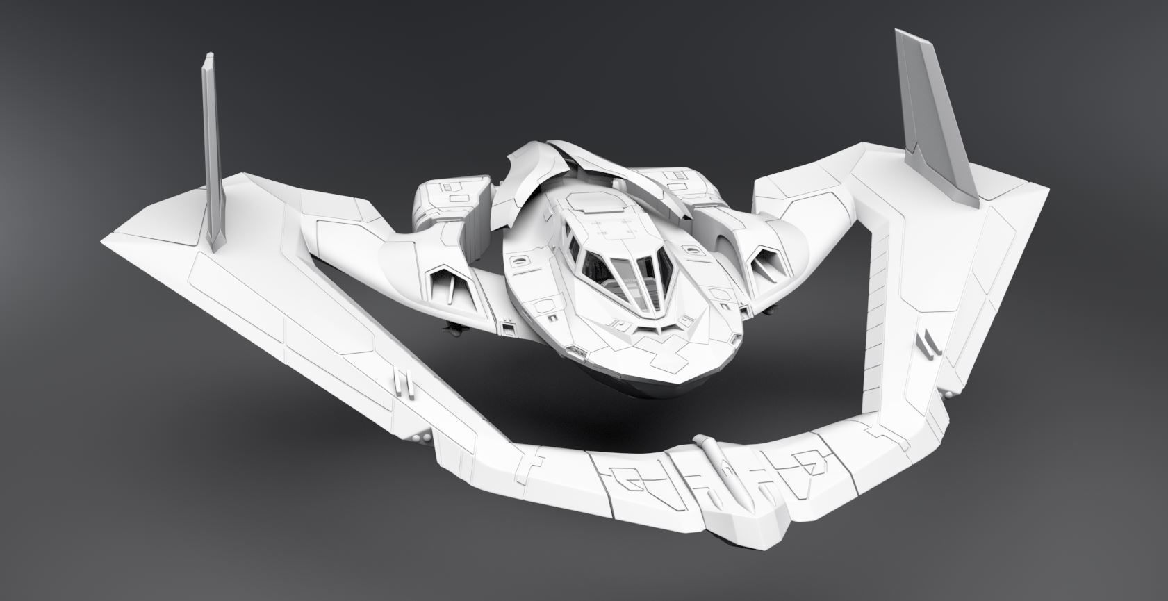 Batwing Batman vs Superman 3D model 3D printable | CGTrader