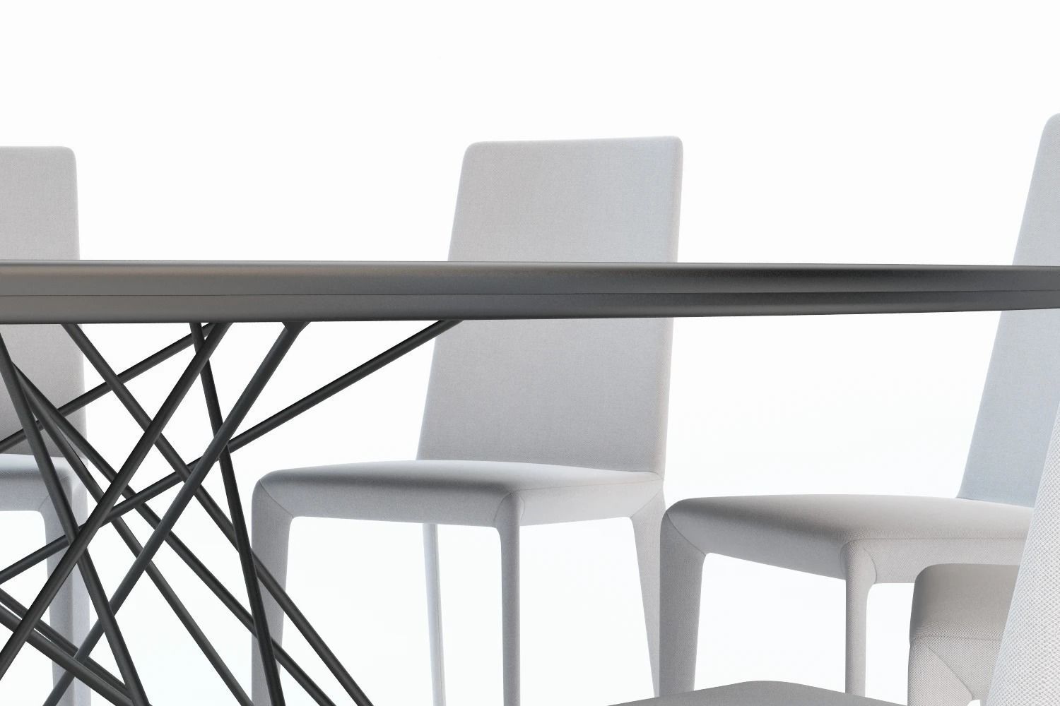 Octa Table With Chair 3D model | CGTrader