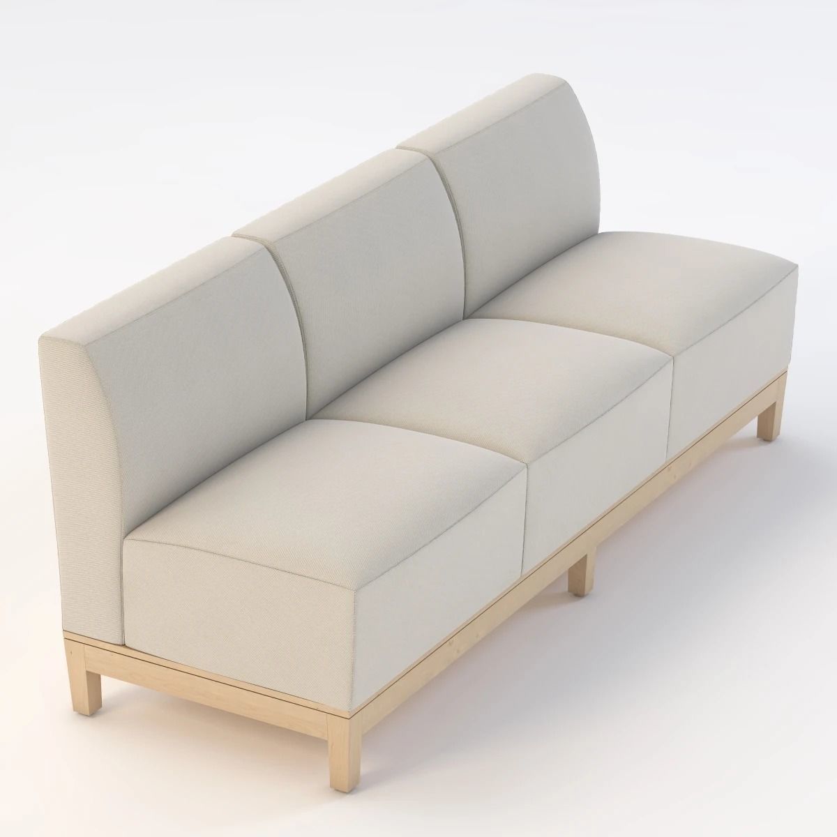 Nemschoff Brava Platform Multiple Seating Sofa 860-31 3D model | CGTrader