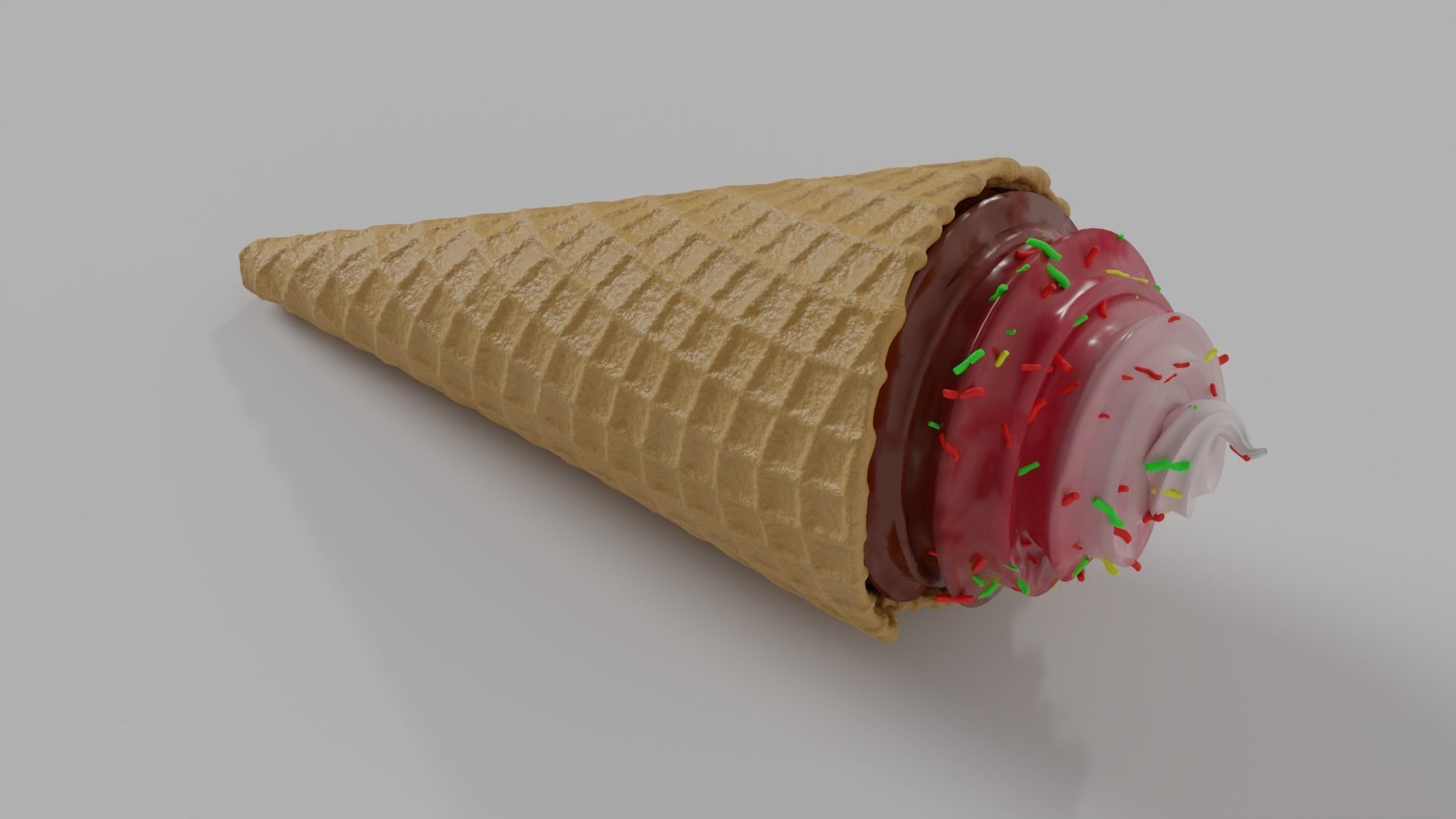 Ice cream free 3D model | CGTrader