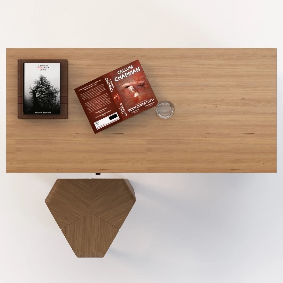 Metal Cameron Study Table 3D model | CGTrader