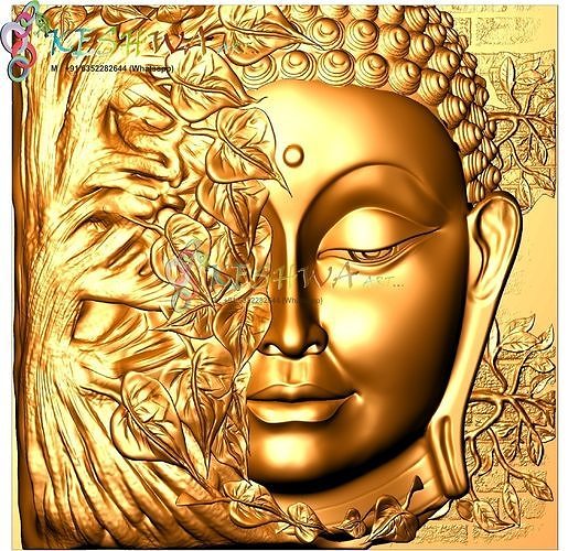 buddha 3D model 3D printable | CGTrader