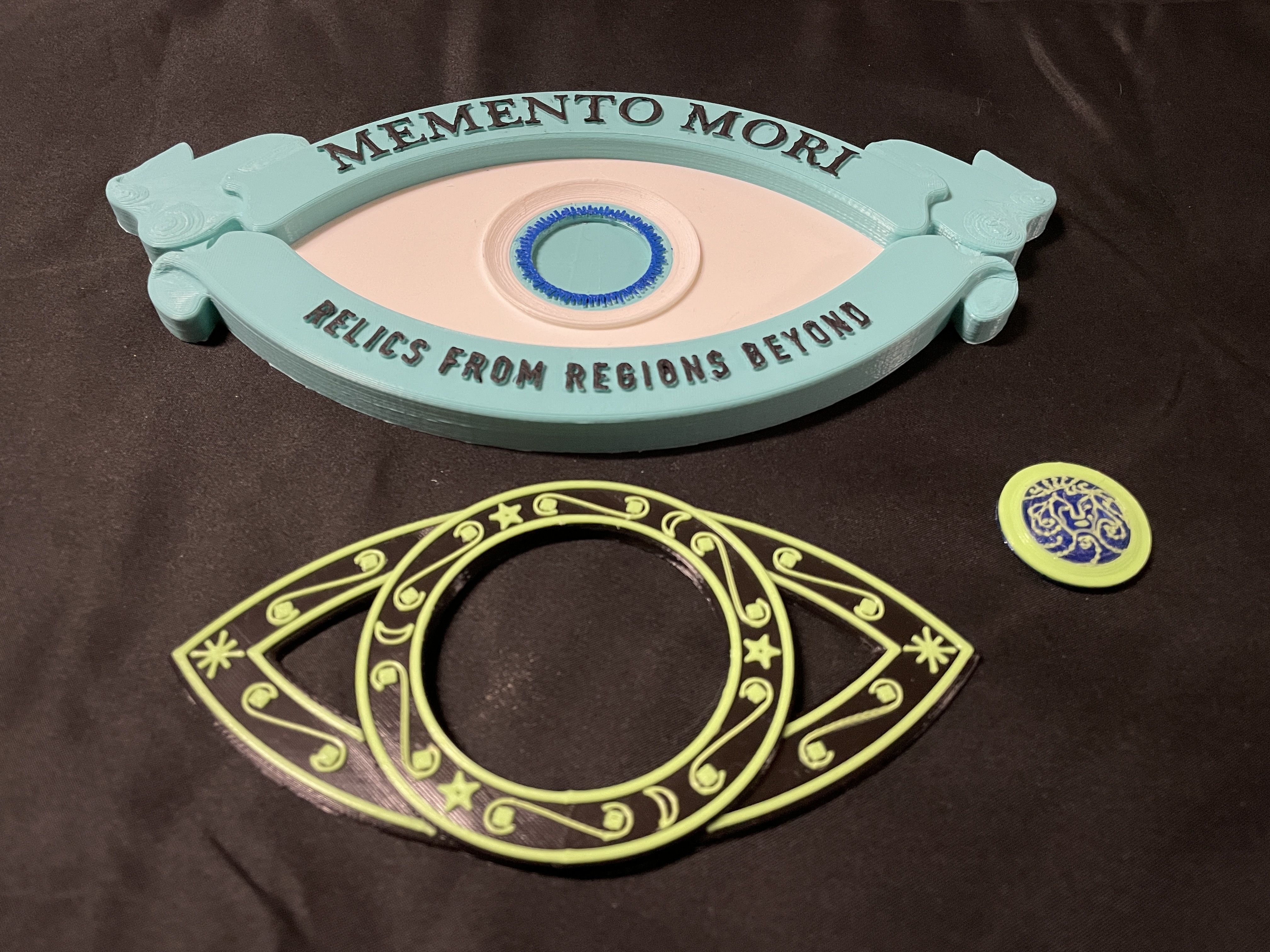 Enchanting Memento Mori Sign from Haunted Mansion 3D model 3D printable ...