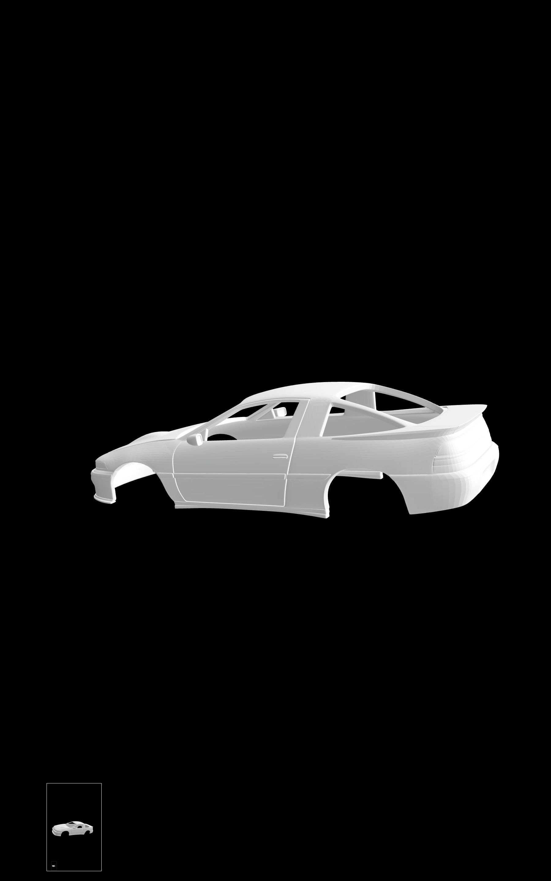 Eagle Talon 3D model 3D printable | CGTrader