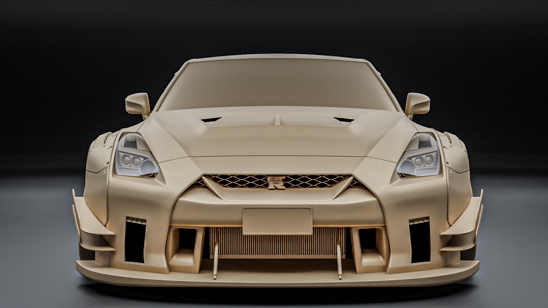 Nissan GTR R35 Liberty Walk Type 2 3D model | CGTrader