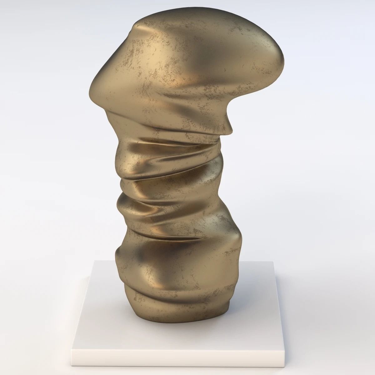 Level Head Sculpture By Tony Cragg 3D model | CGTrader
