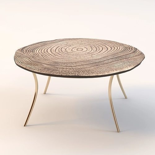 Lean Coffee Table 3D model | CGTrader