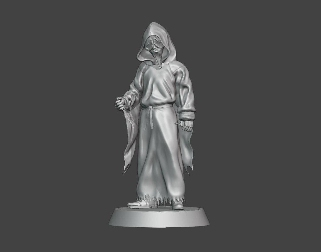Ghostface - collectible 3D model 3D printable | CGTrader