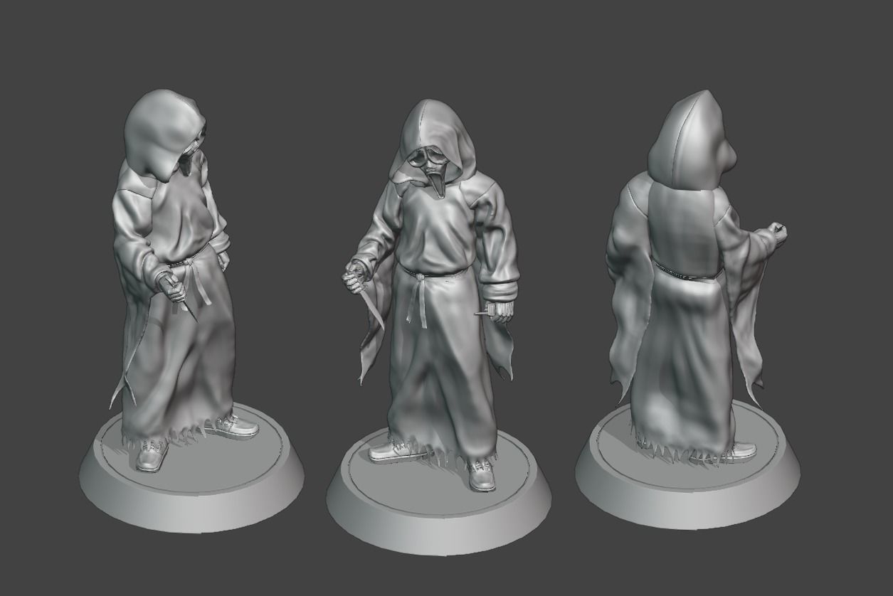 Ghostface - collectible 3D model 3D printable | CGTrader