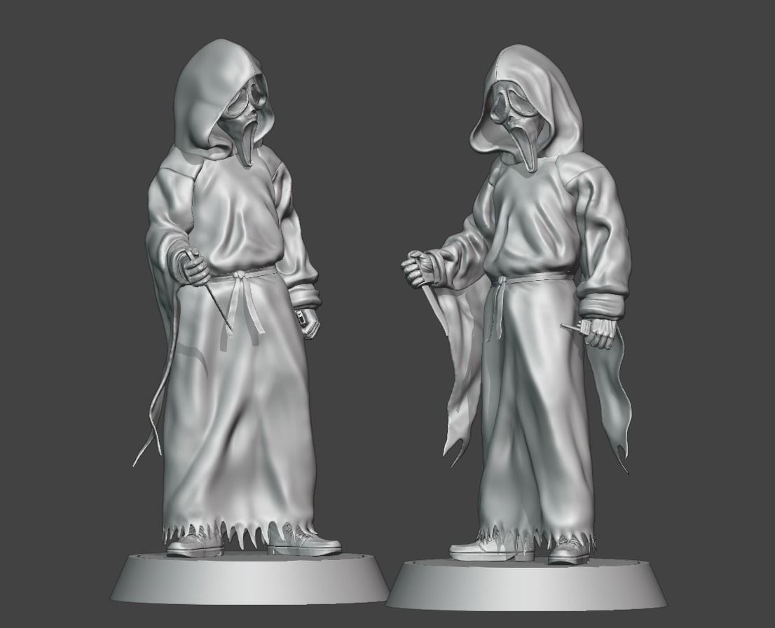 Ghostface - collectible 3D model 3D printable | CGTrader