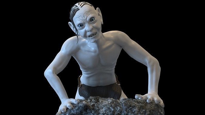 Gollum - Smeagol Ready to print 3D model 3D printable | CGTrader