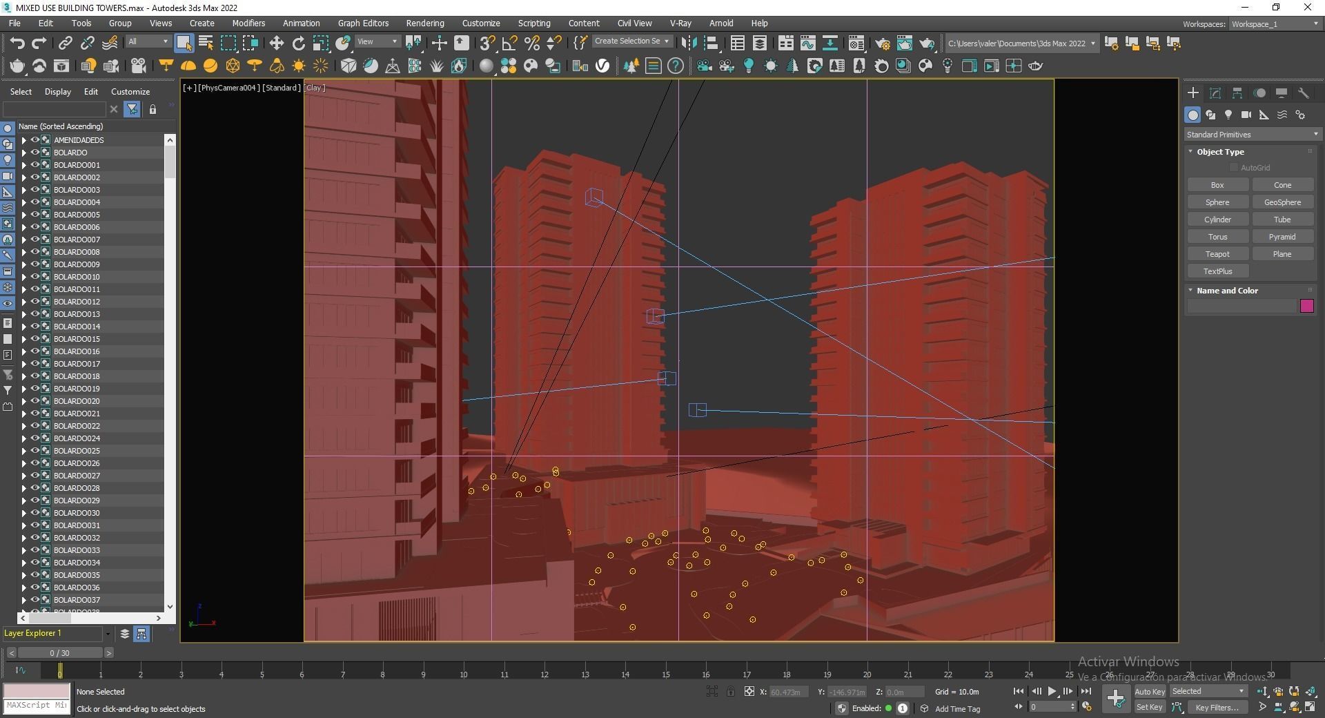 Mixed Use building towers 3D model | CGTrader