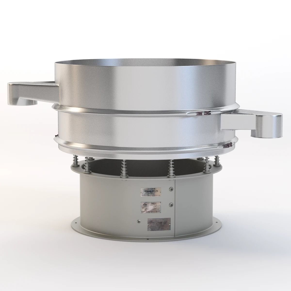 Sweco Crushing And Screening Machine 3D model | CGTrader