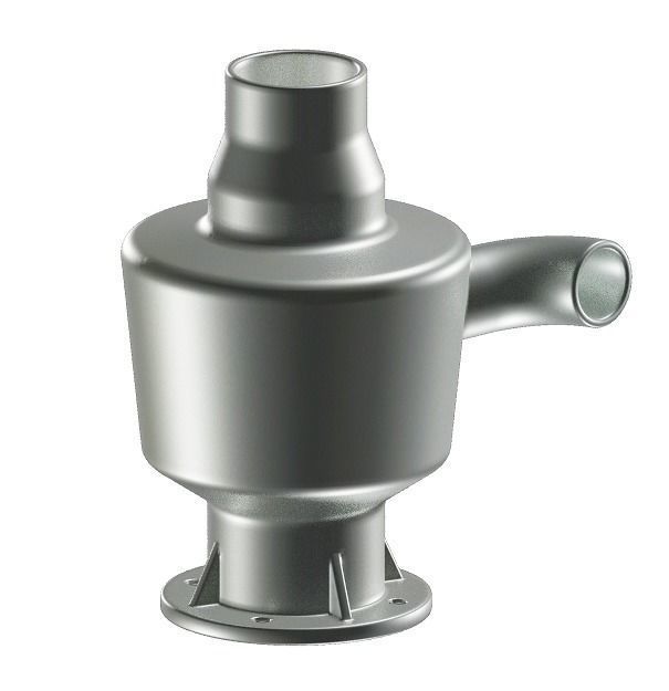 Industrial Dust Collector 3D model | CGTrader