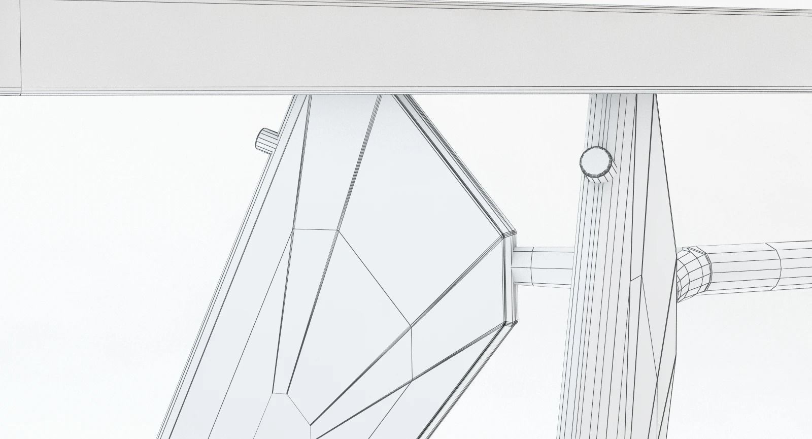 Prouve-Em-Dining-Table 3D model | CGTrader