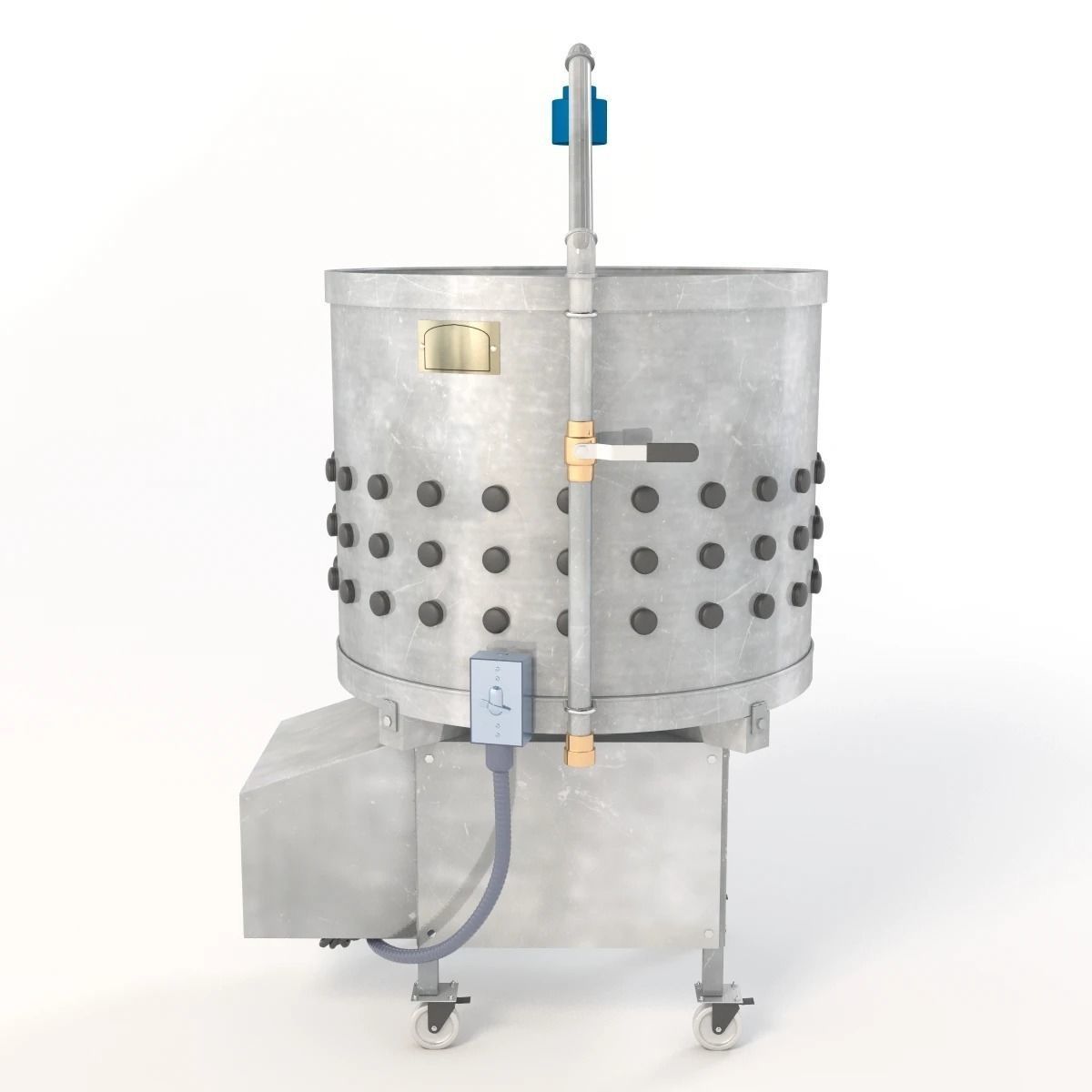 Poultry Plucker 3D model | CGTrader