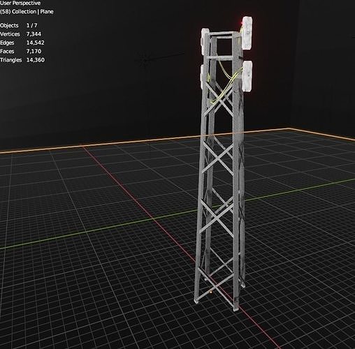 3d tower 3D model | CGTrader