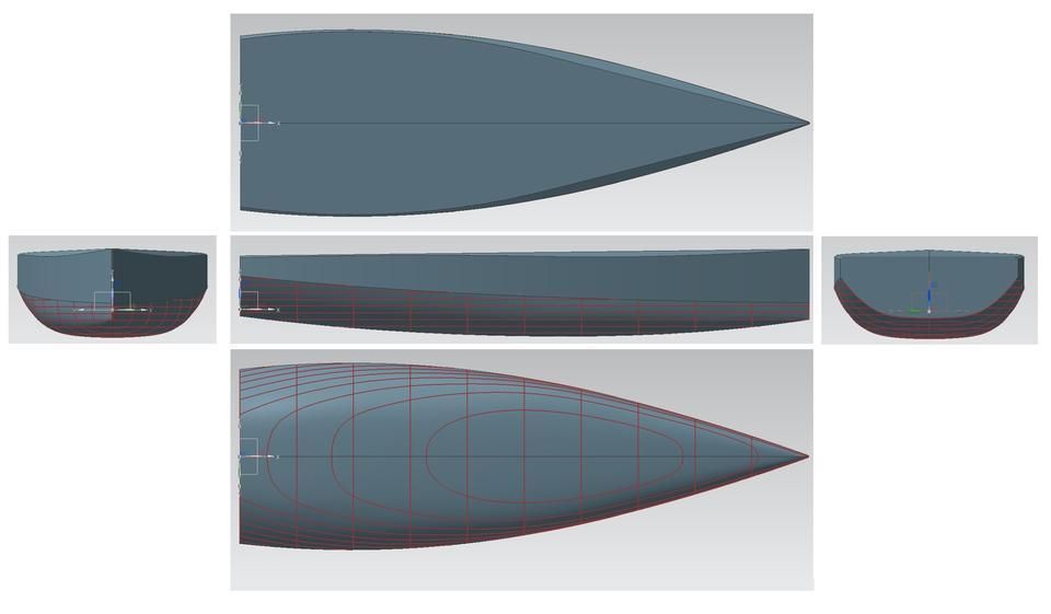 Sailing yacht hull modeling free 3D model | CGTrader