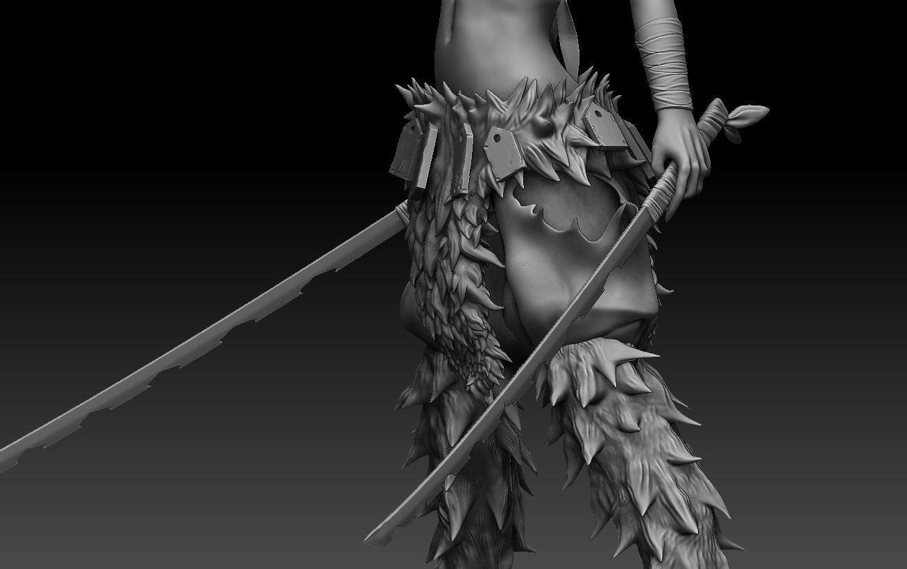 Demon Slayer Inosuke 3D modeling print files 3D model 3D printable ...